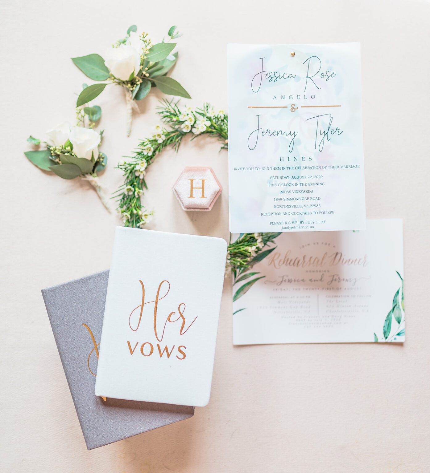 Romantic Vintage Vineyard Wedding - Mal and Jess